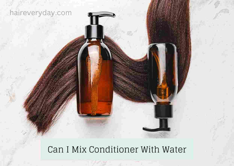 Can I Mix Conditioner With Water | How To And Benefits For Curly Hair ...