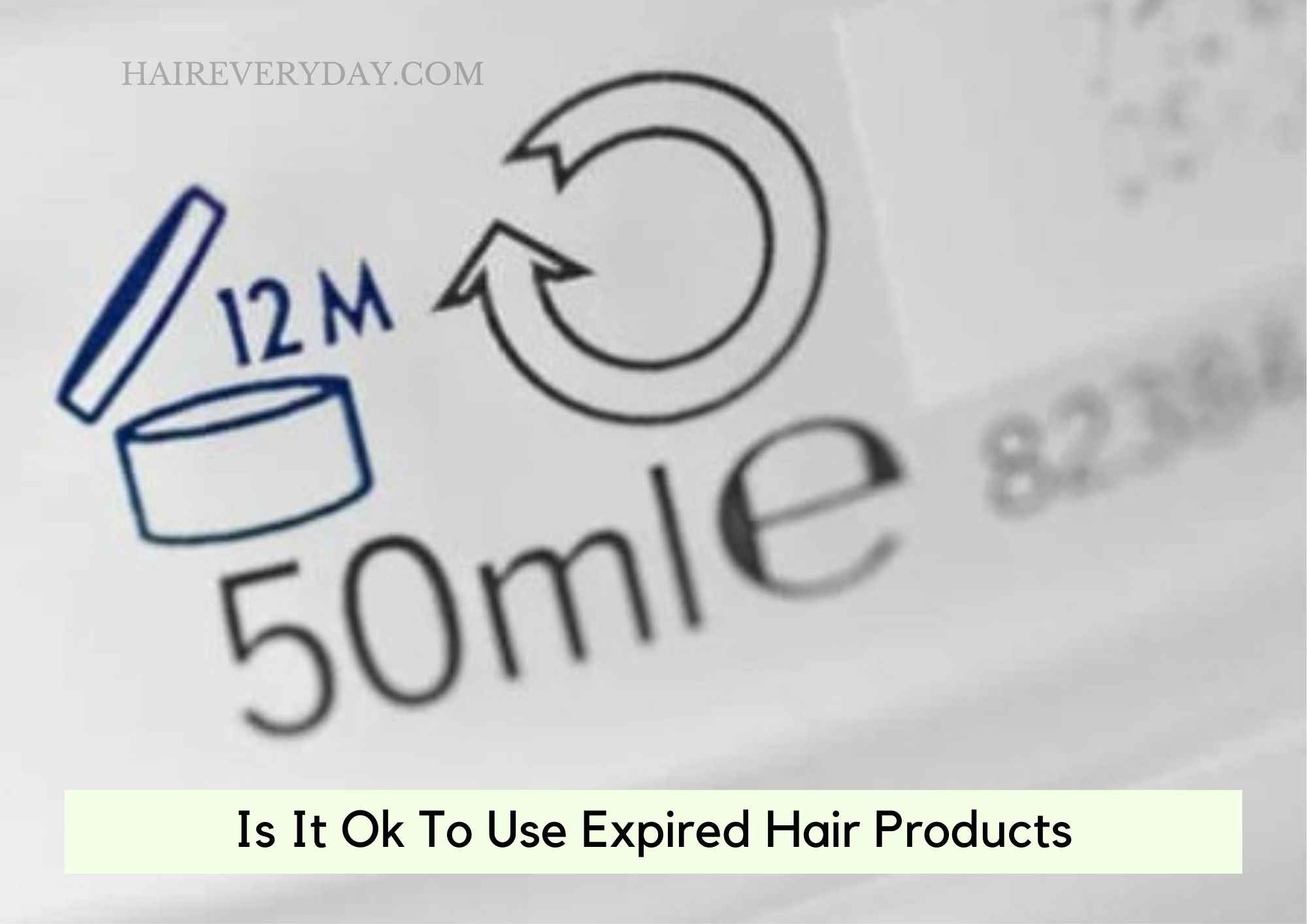 Is It Ok To Use Expired Hair Products? Understanding the Risks and Ben ...