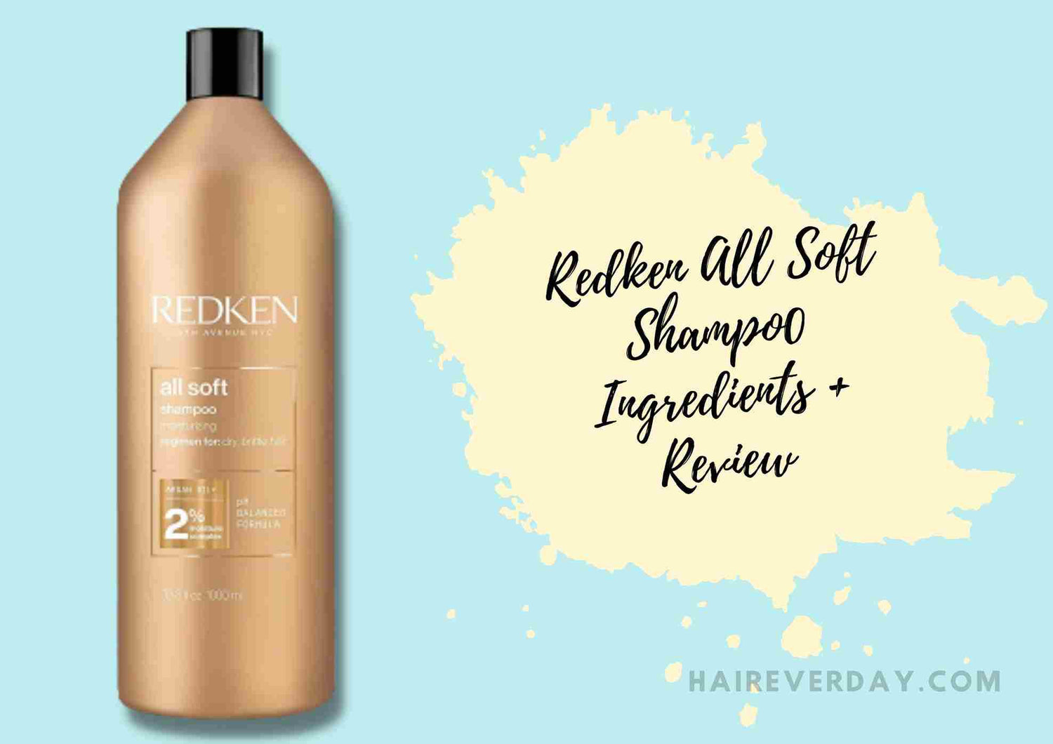 Redken All Soft Shampoo Ingredients + Review 2026 – Hair Everyday
