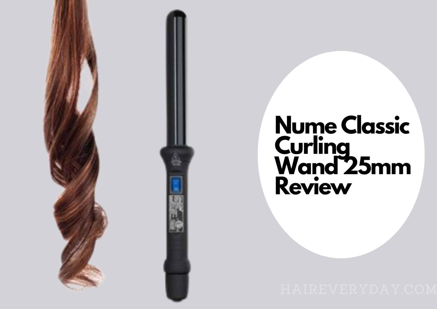Nume Classic Curling Wand 25mm Review | Is This Hair Curler The Best F ...